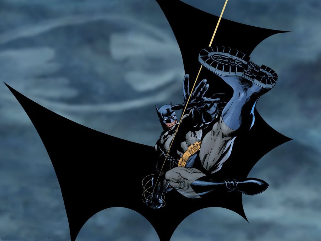 Batman - zipline - Zoom Comics – Exceptional Comic Book Wallpapers
