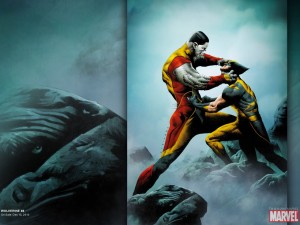 wolverine vs colossus - Zoom Comics – Exceptional Comic Book Wallpapers