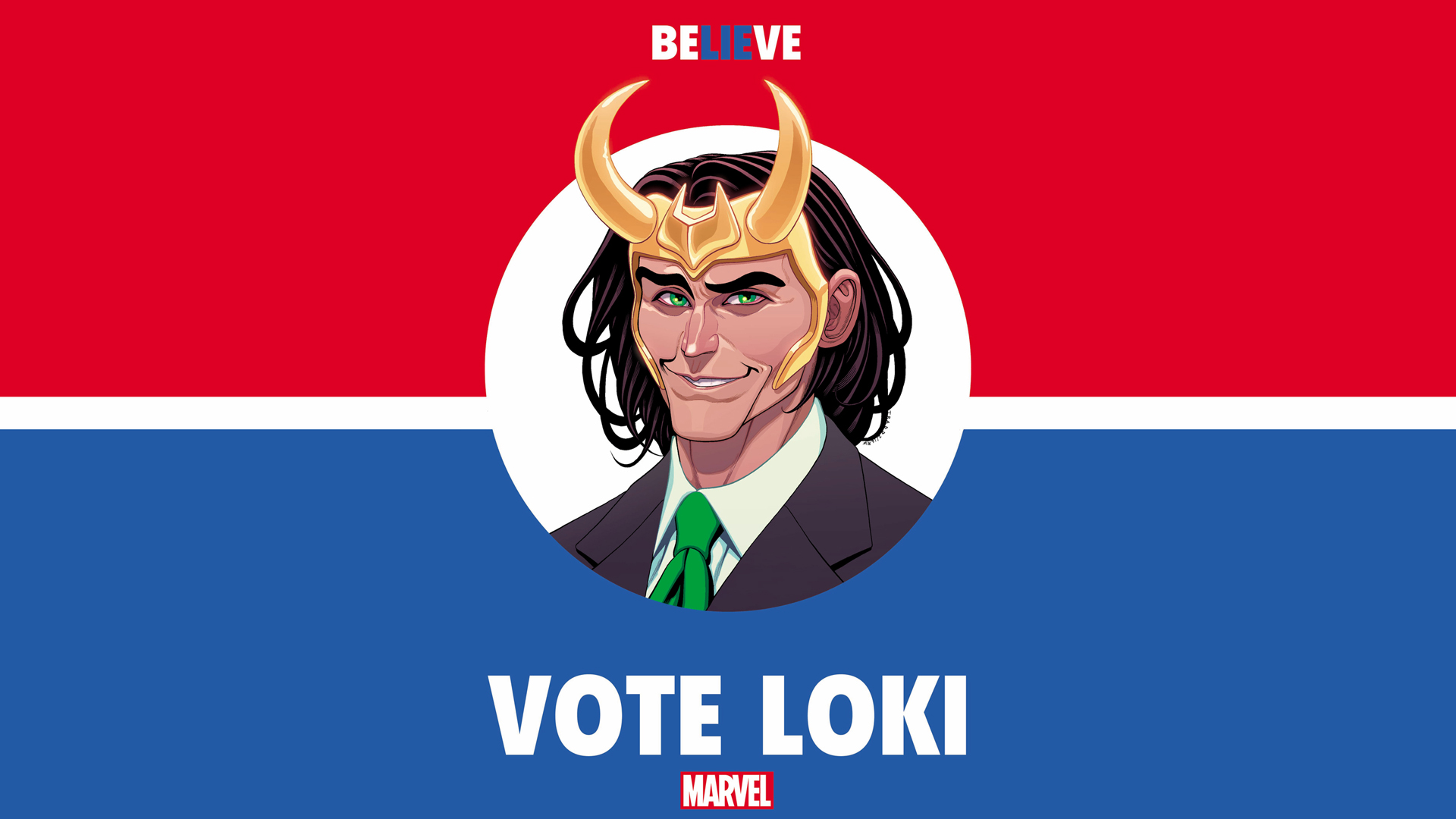 Believe - Vote Loki - Zoom Comics – Exceptional Comic Book Wallpapers