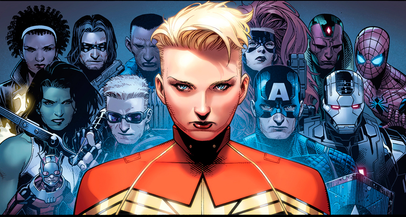 Captain Marvel and her friends - Zoom Comics – Exceptional Comic Book ...
