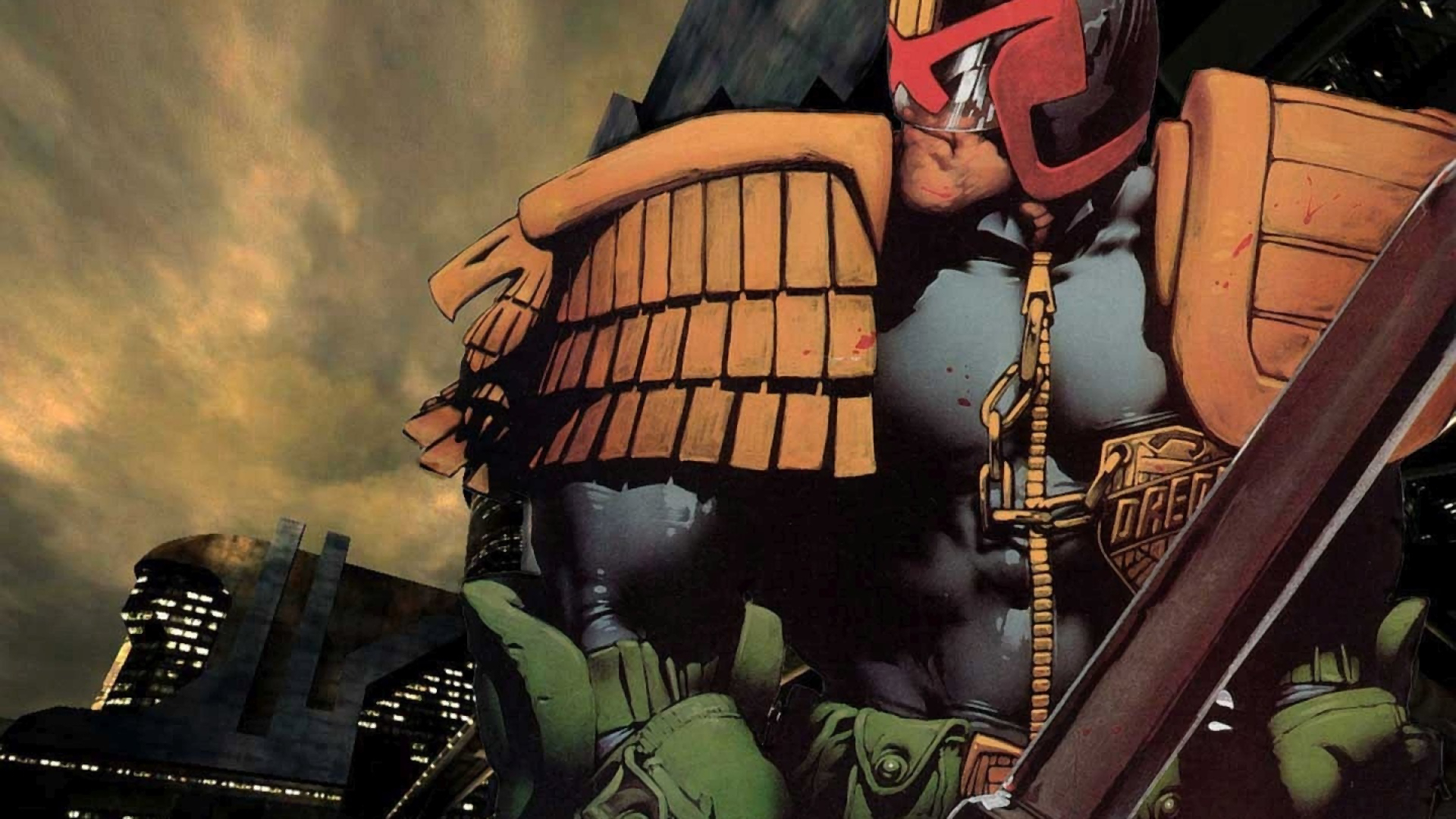 Dredd is angry - Zoom Comics – Exceptional Comic Book Wallpapers