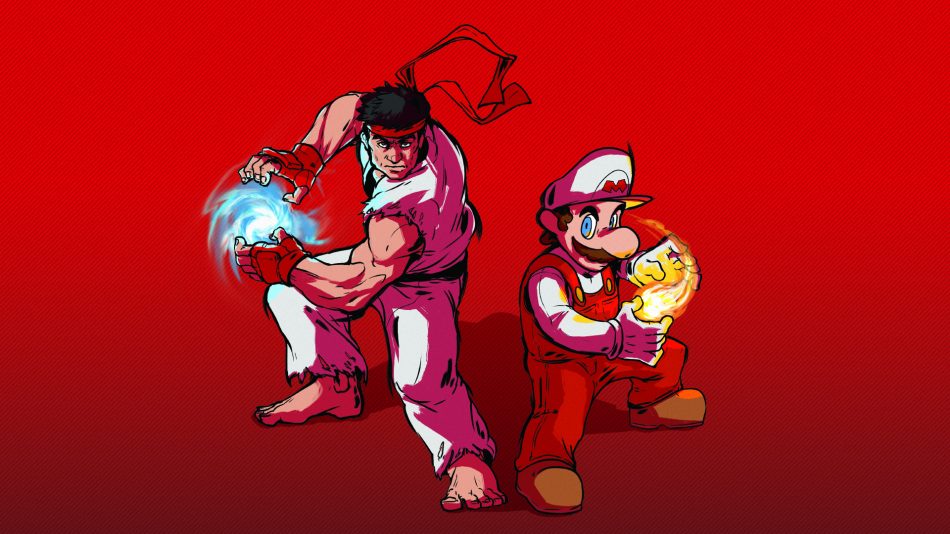 Mario and Ryu - fire power - Zoom Comics – Exceptional Comic Book ...