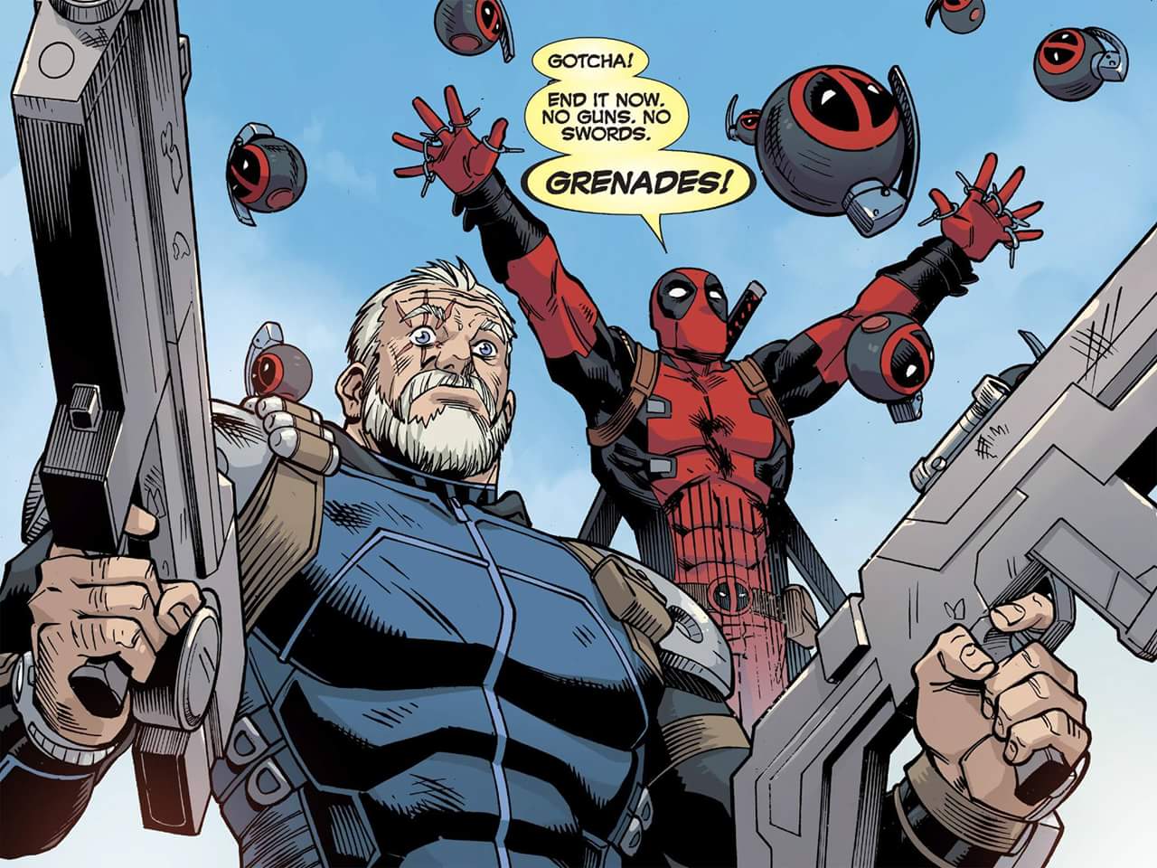 deadpool ends things with grenades - Zoom Comics – Exceptional Comic ...