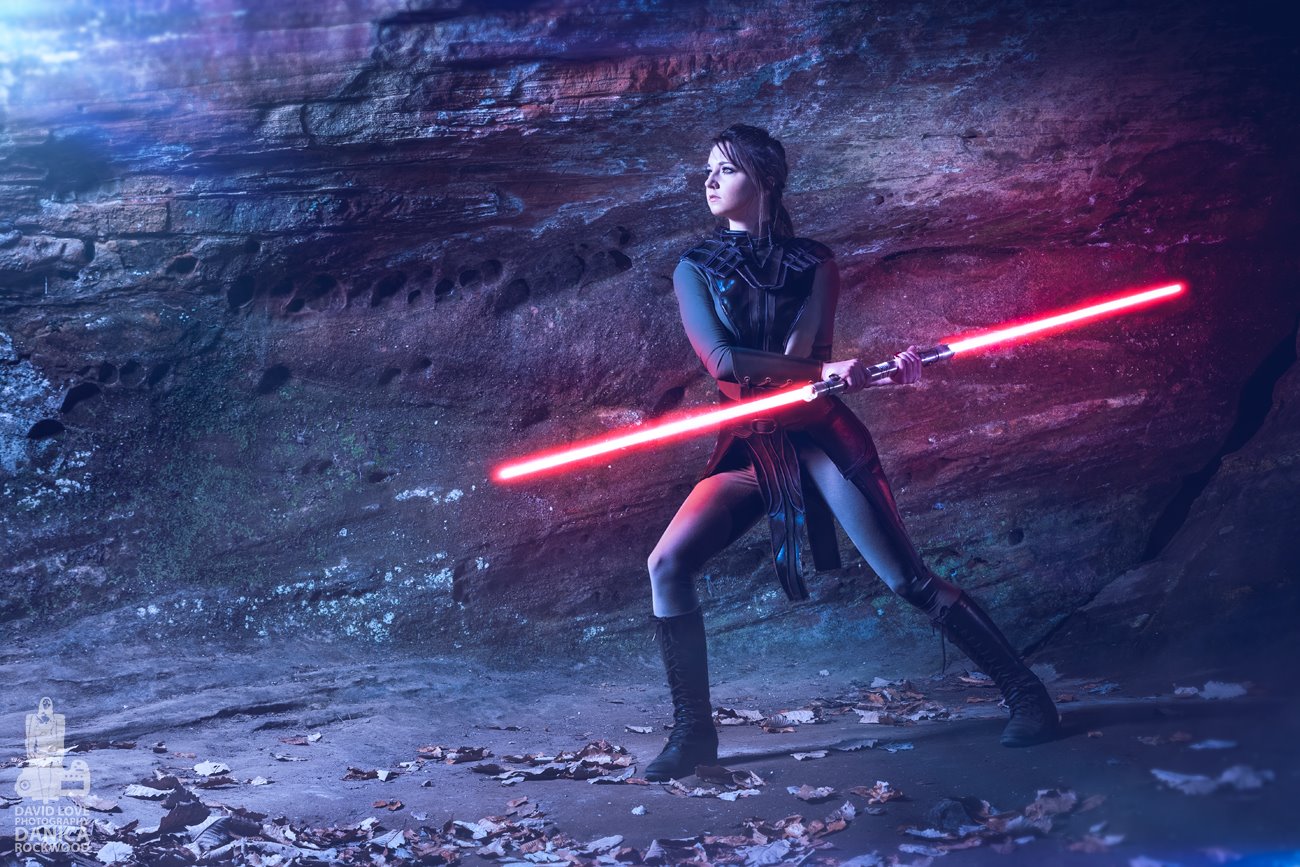 Danica Rockwood as Darkside Bastila Shan - Zoom Comics – Exceptional ...