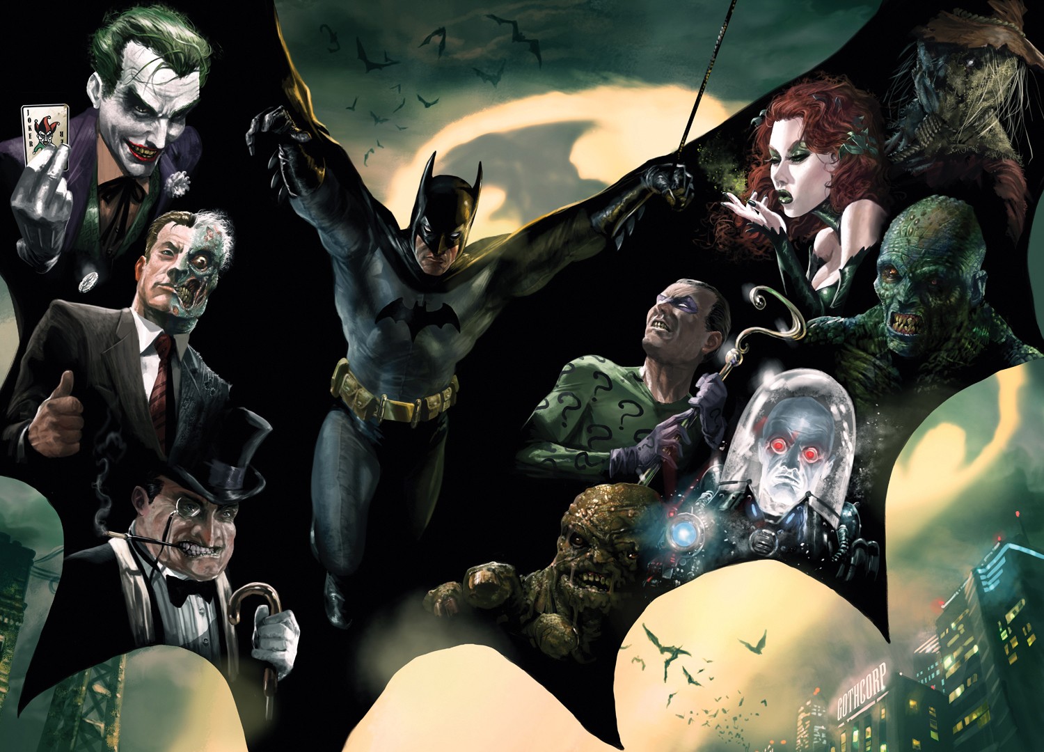 Batman has villains in his cape - Zoom Comics – Exceptional Comic Book ...