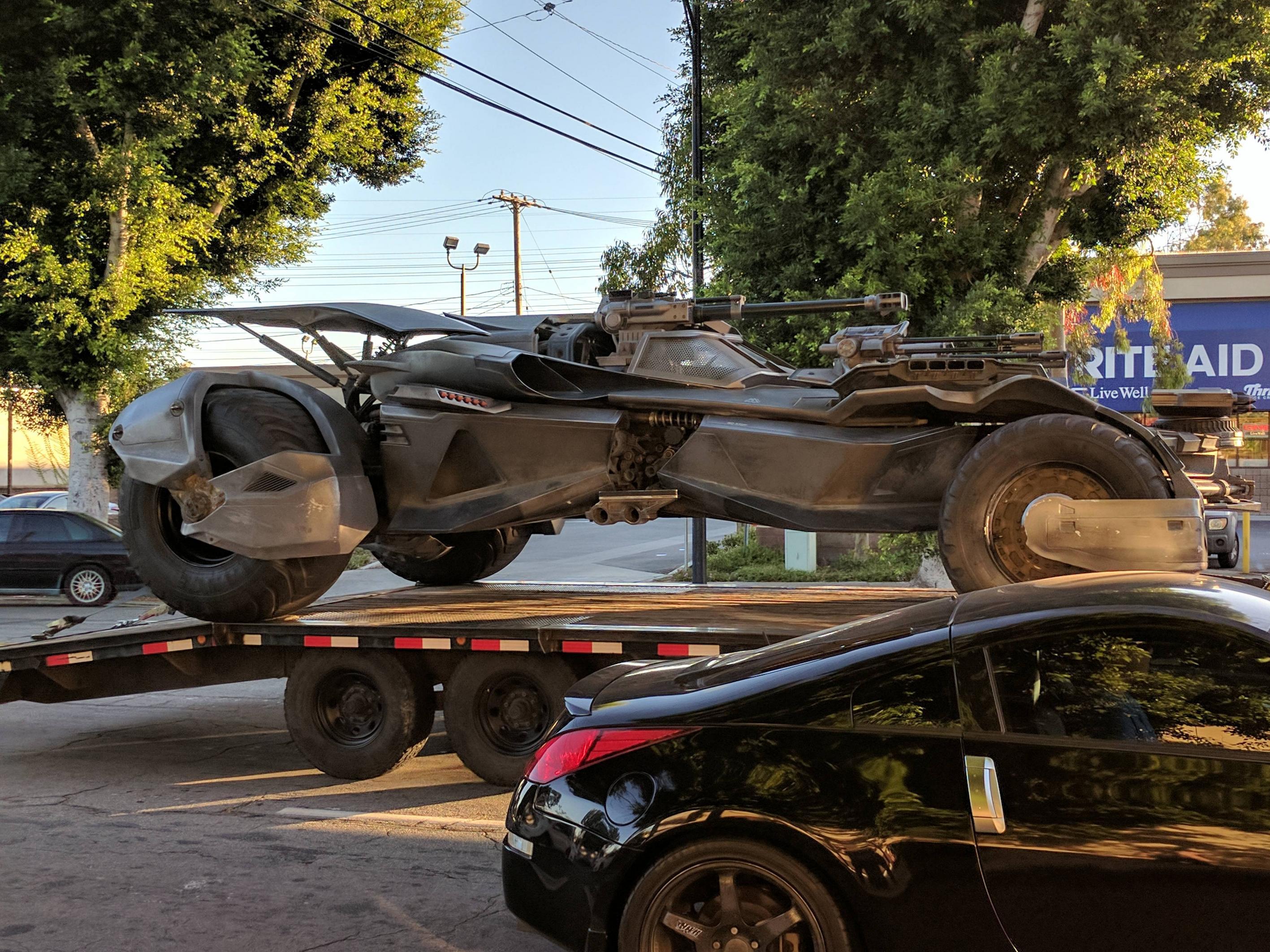 Batmobile on a trailer - Zoom Comics – Exceptional Comic Book Wallpapers