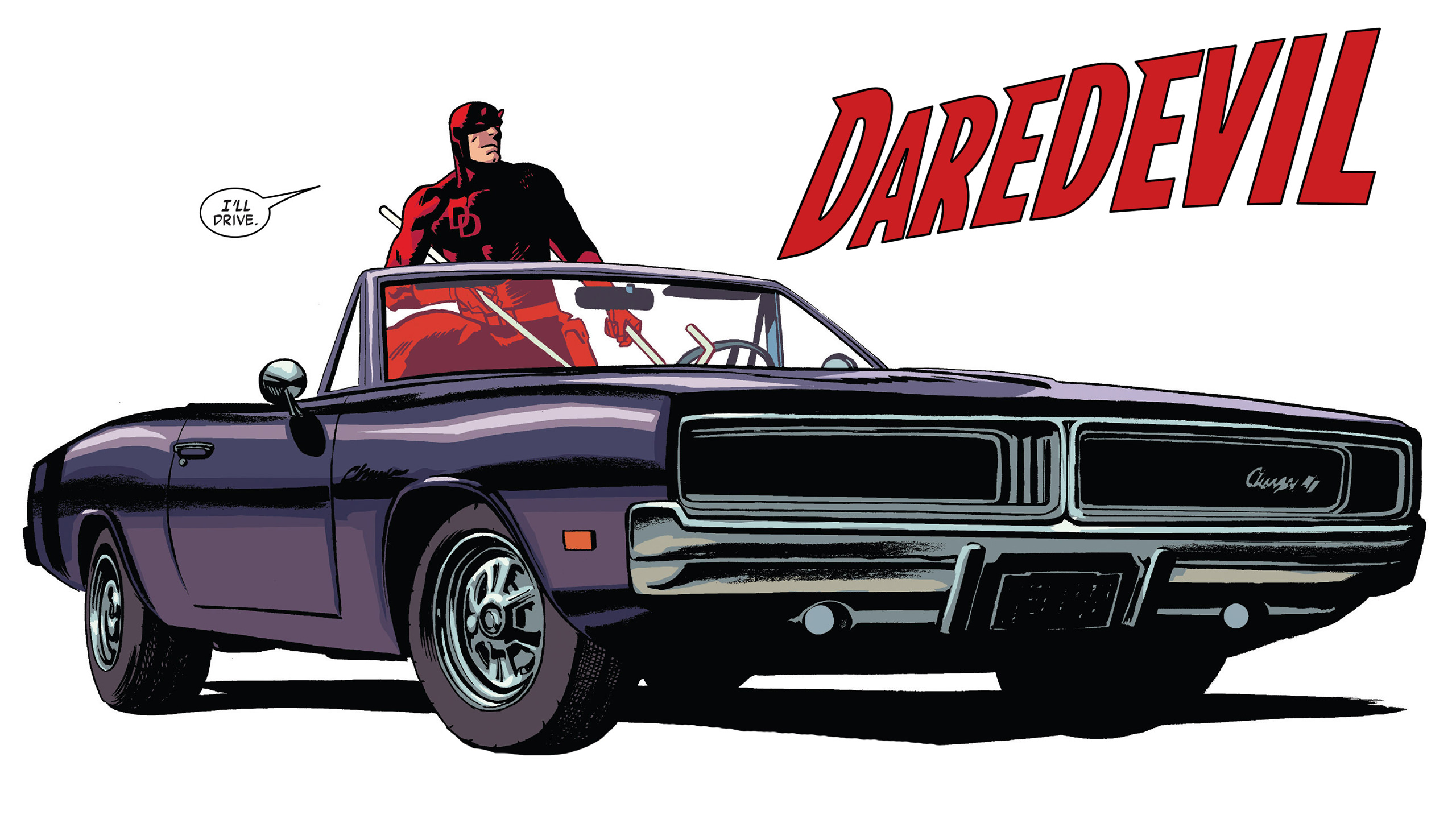 Daredevil will drive - Zoom Comics – Exceptional Comic Book Wallpapers