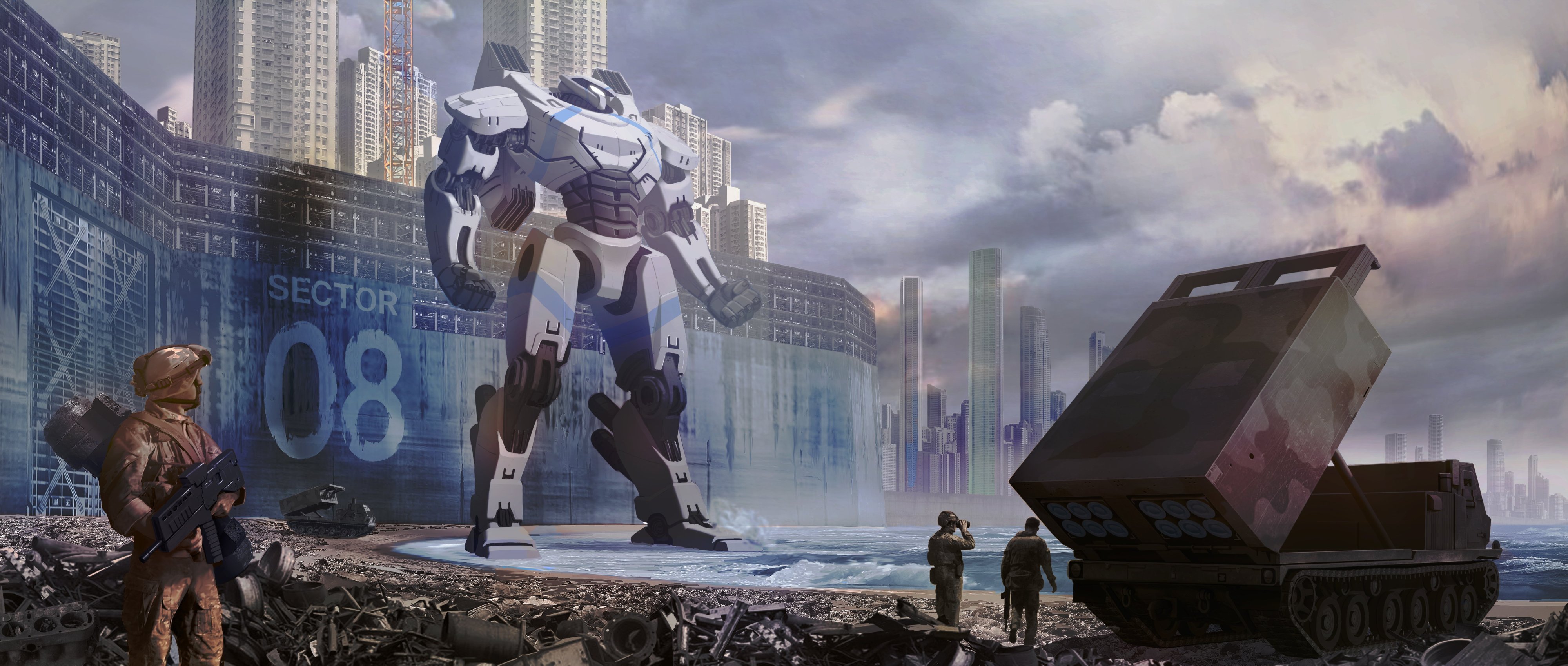 Sector 08 Gardian - Zoom Comics – Exceptional Comic Book Wallpapers