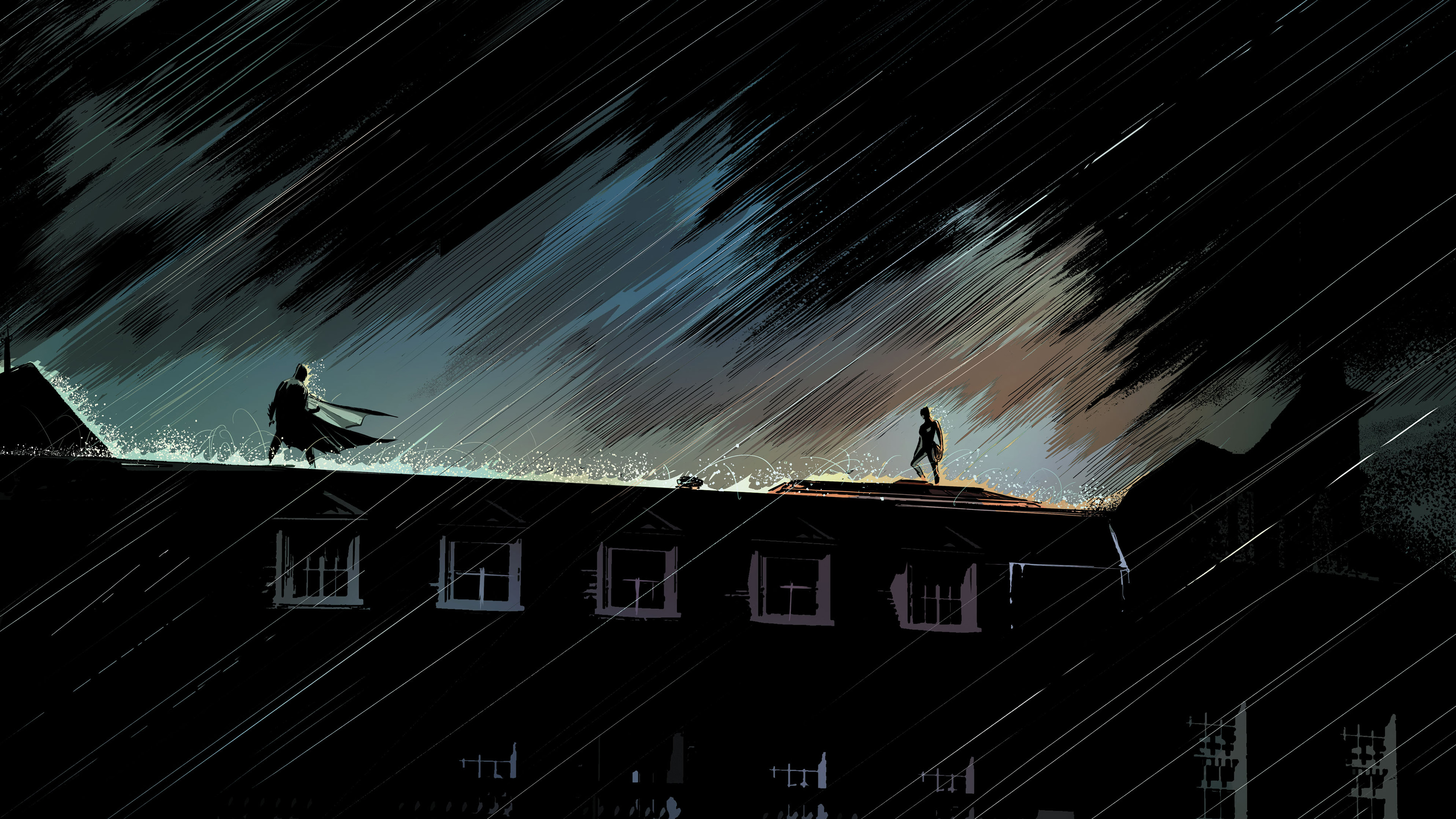 batman vs catwoman comic 4k artwork x1 - Zoom Comics – Exceptional ...