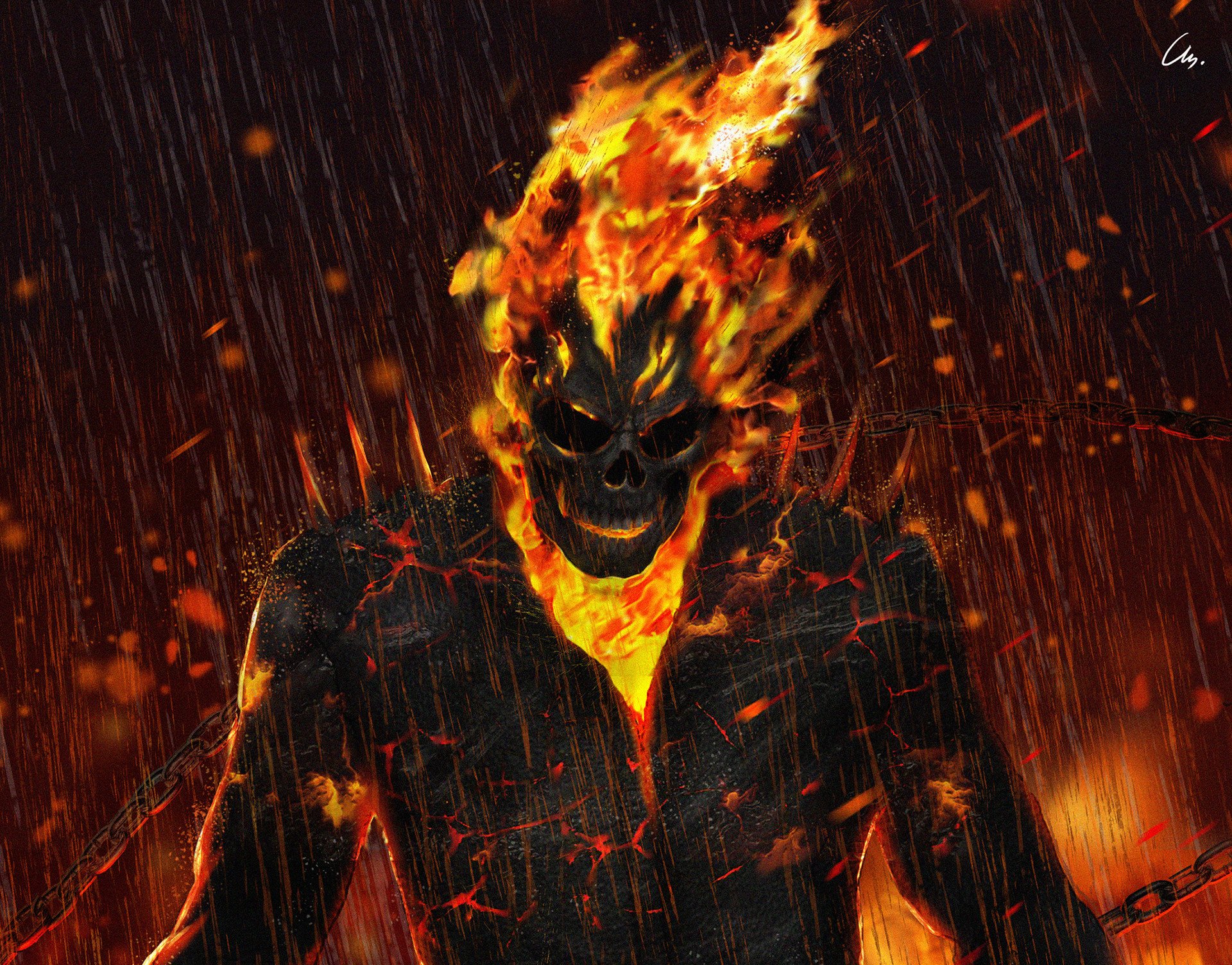 ghost rider artwork hd kv - Zoom Comics – Exceptional Comic Book Wallpapers