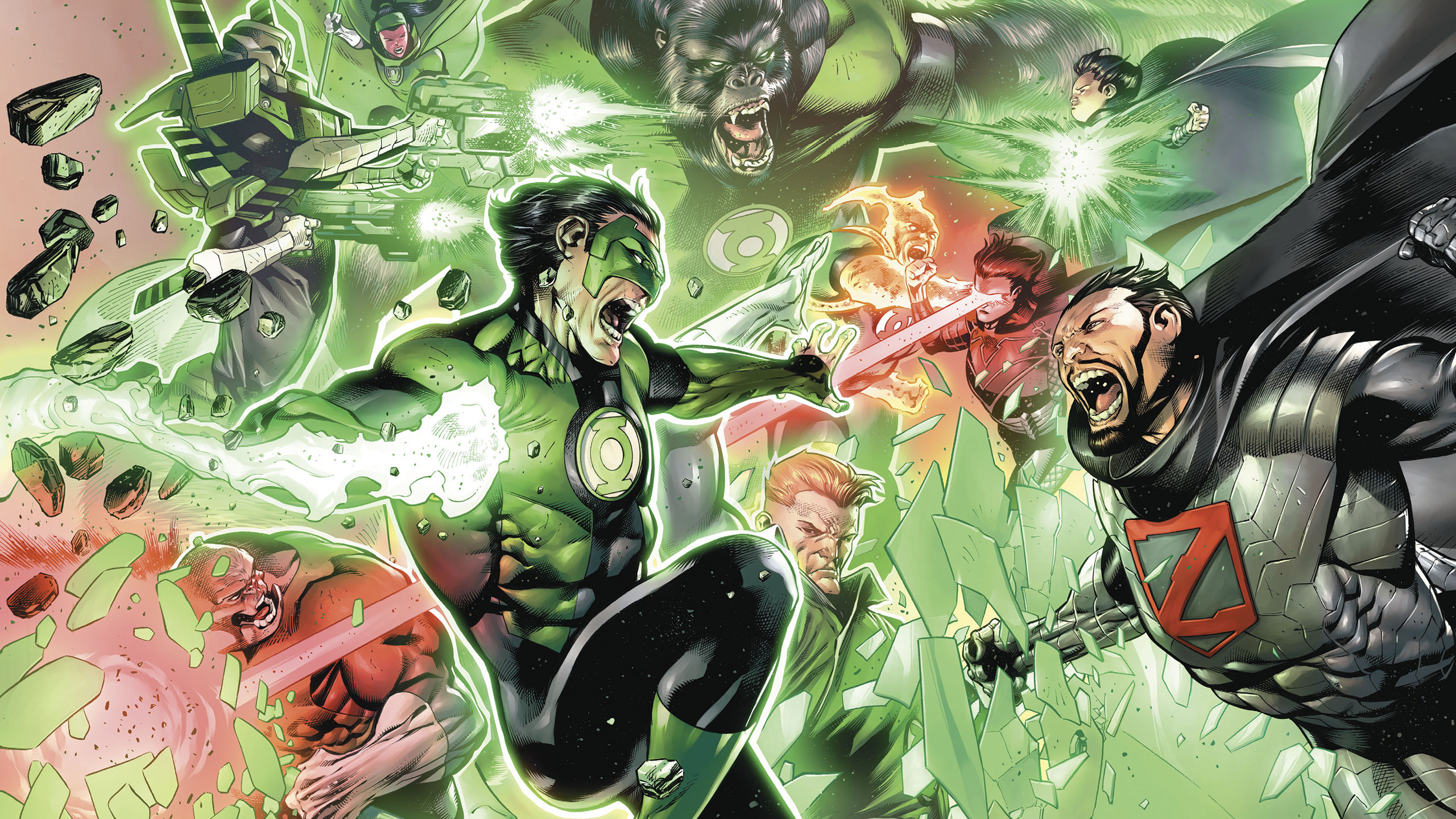 green lantern war - Zoom Comics – Exceptional Comic Book Wallpapers