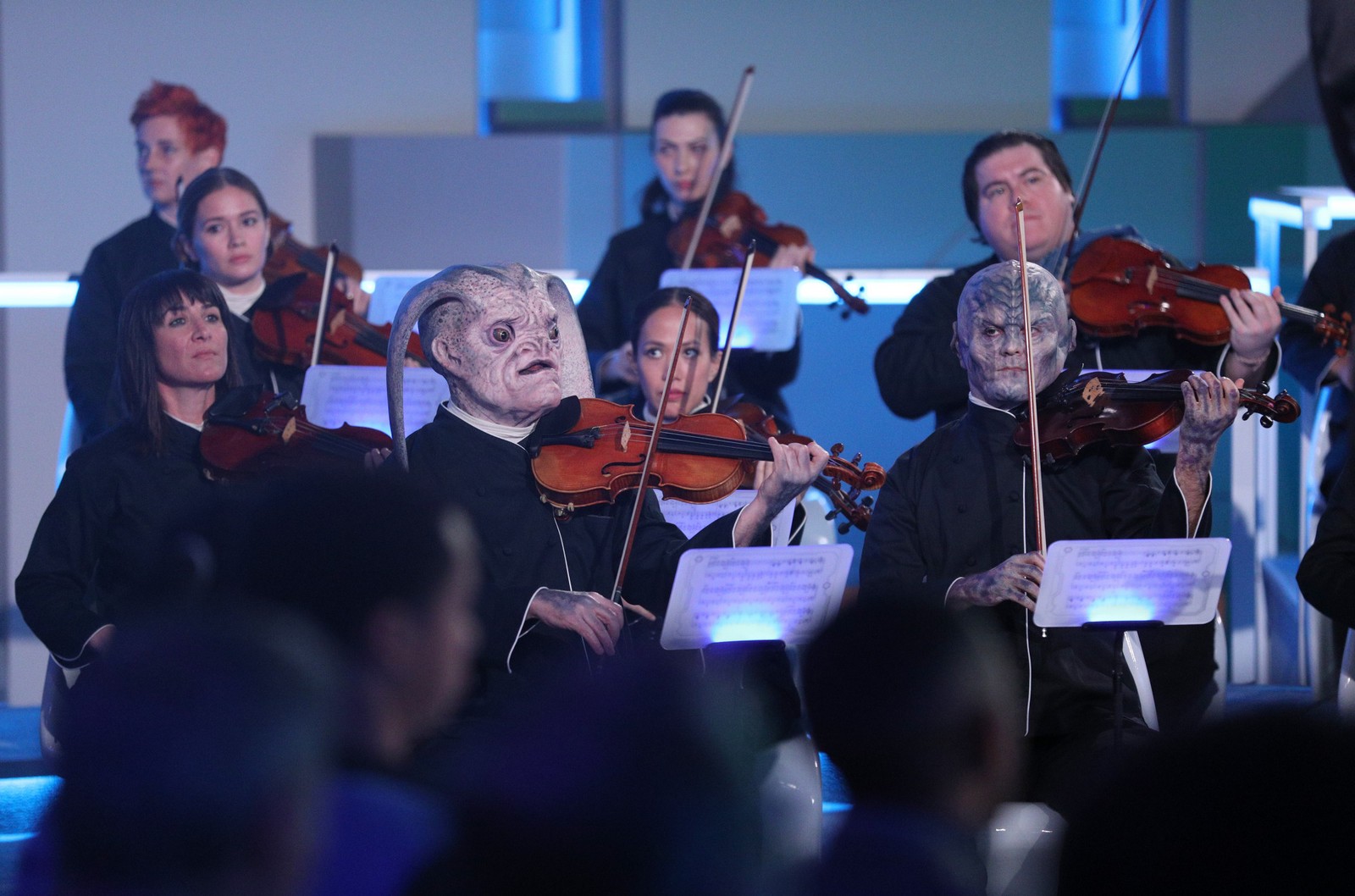 Alien Musicians - Zoom Comics – Exceptional Comic Book Wallpapers