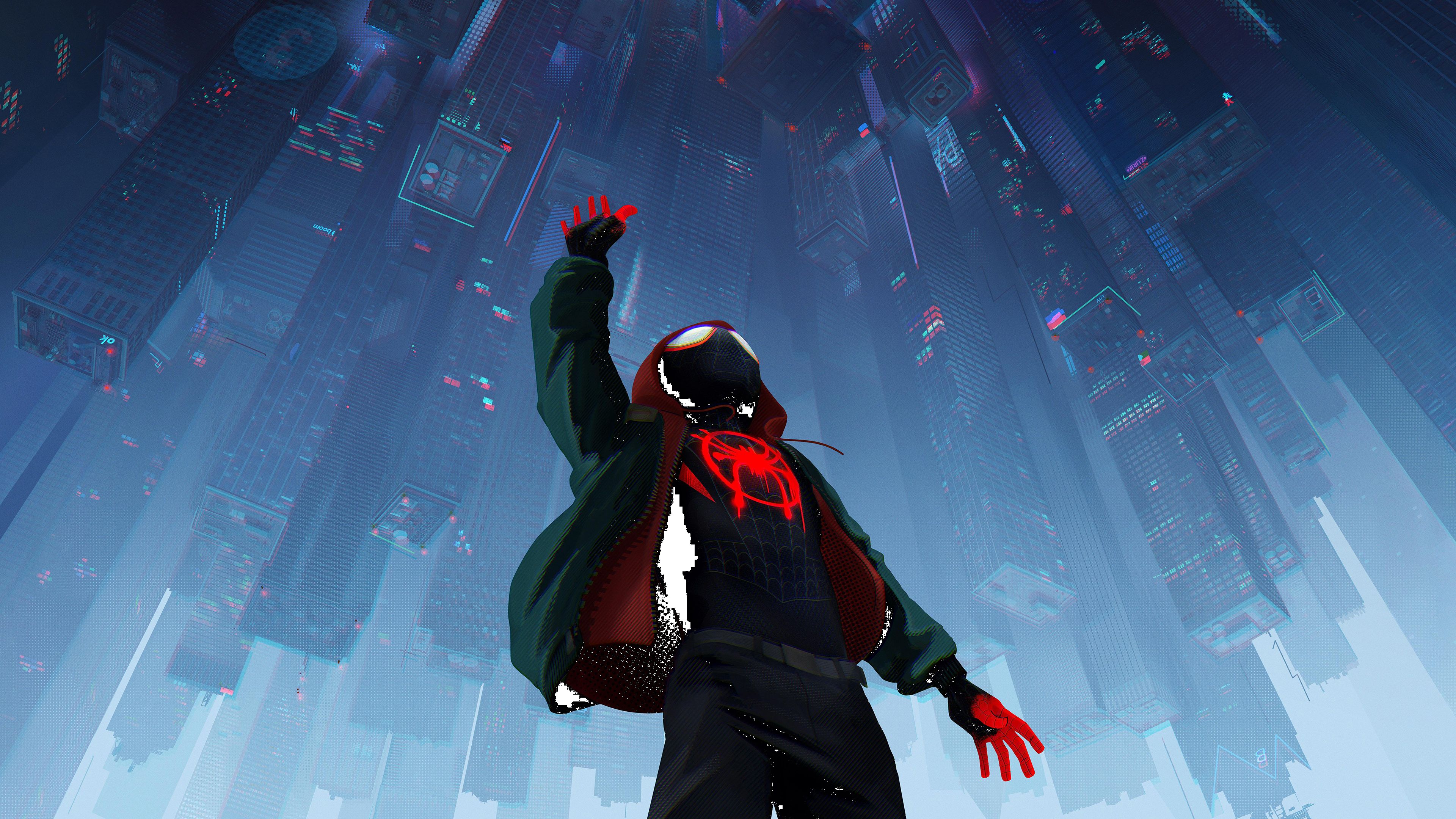 Miles falling - Zoom Comics – Exceptional Comic Book Wallpapers