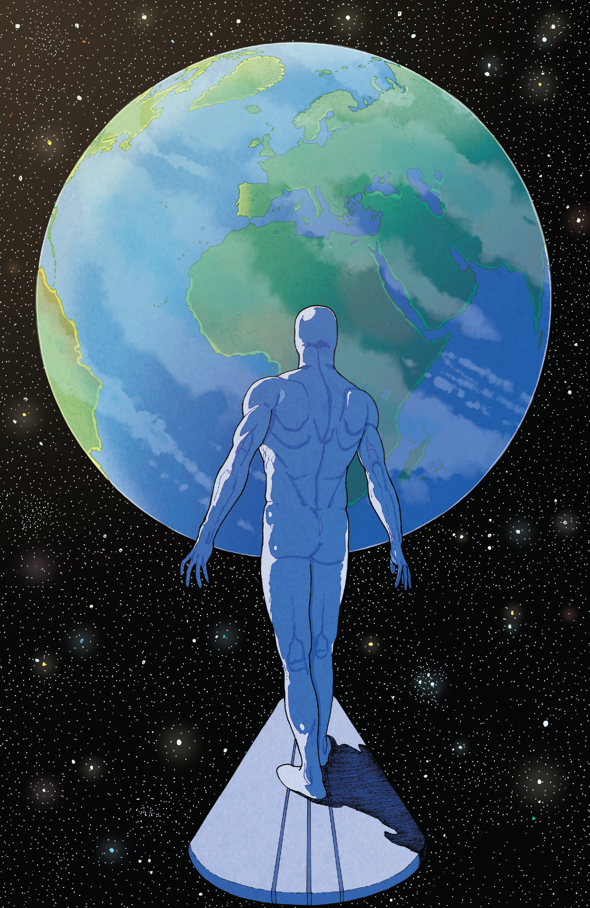 Silver Surfer Alone - Zoom Comics – Exceptional Comic Book Wallpapers