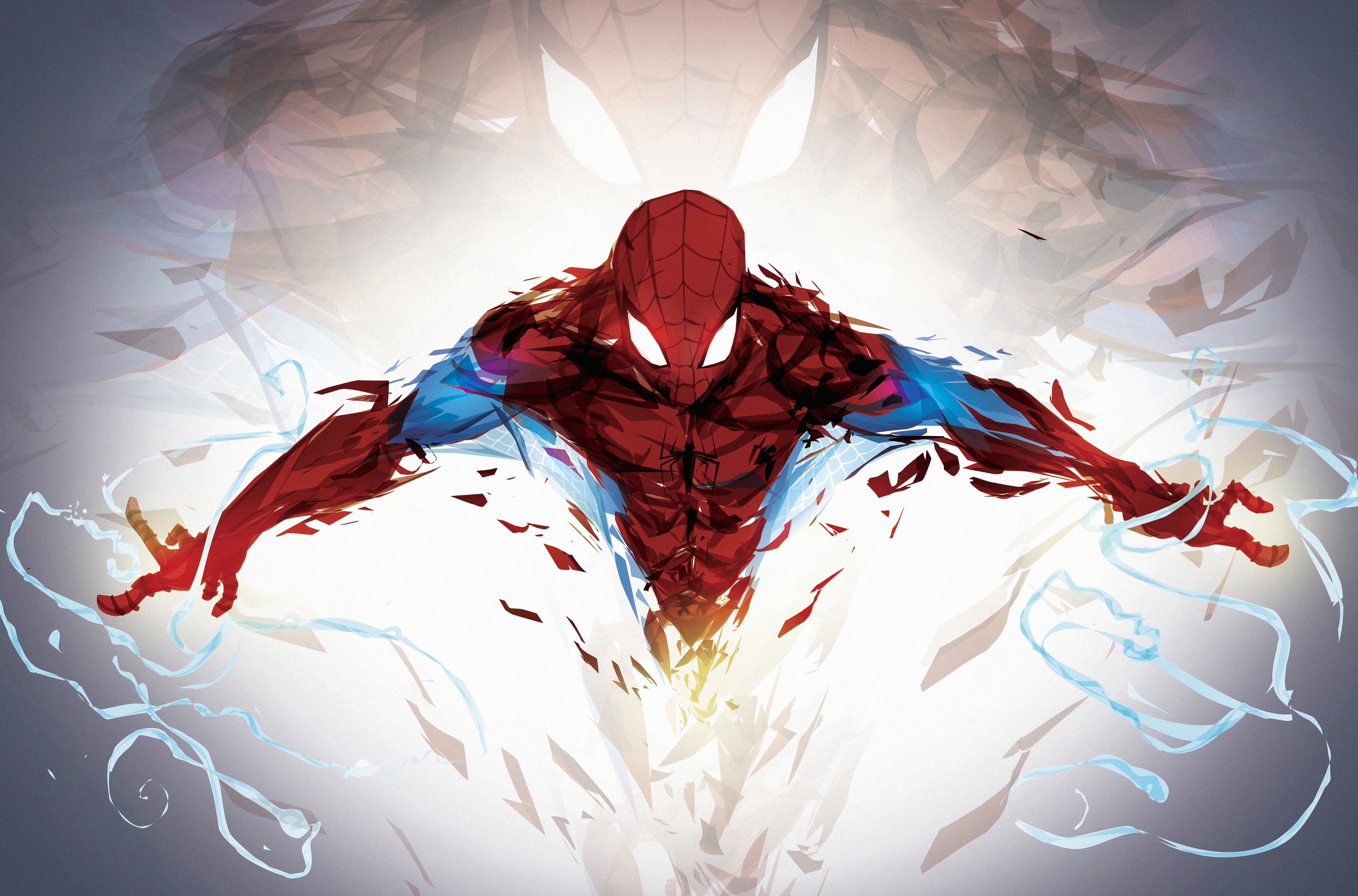 Spider-man Splatter - Zoom Comics – Exceptional Comic Book Wallpapers