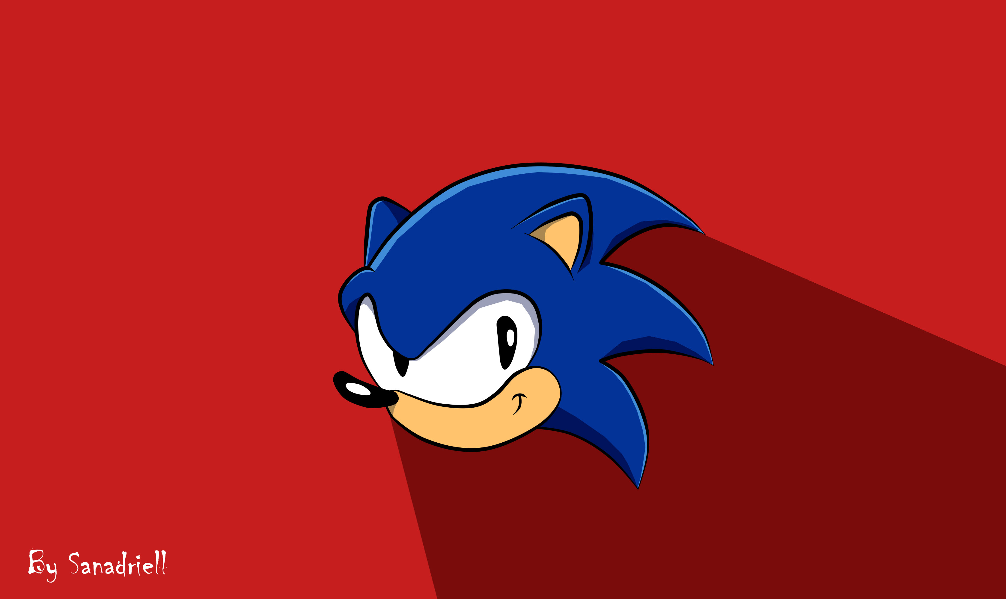 Sonic’s Head - Zoom Comics – Exceptional Comic Book Wallpapers