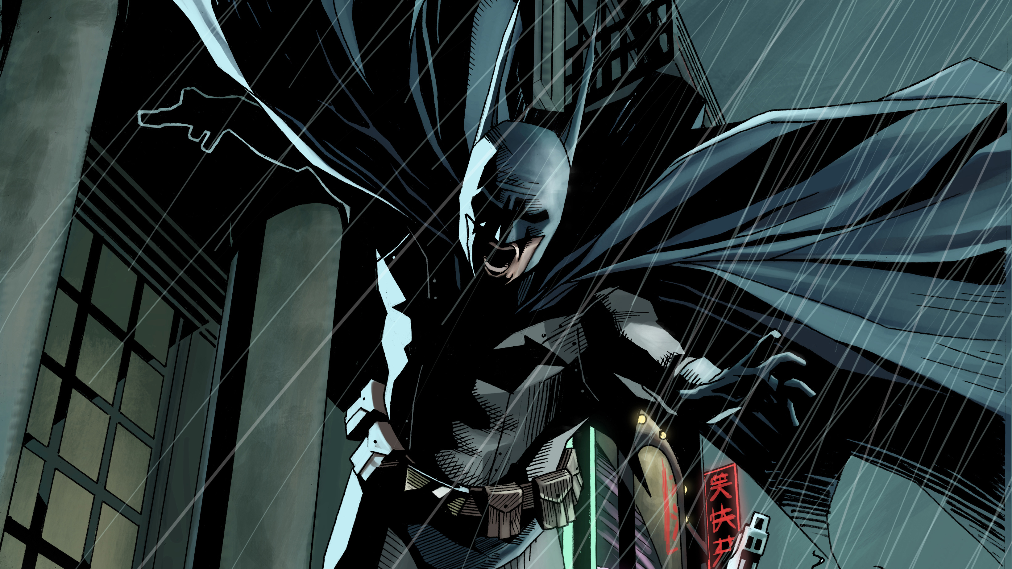 Batman is screaming - Zoom Comics – Exceptional Comic Book Wallpapers