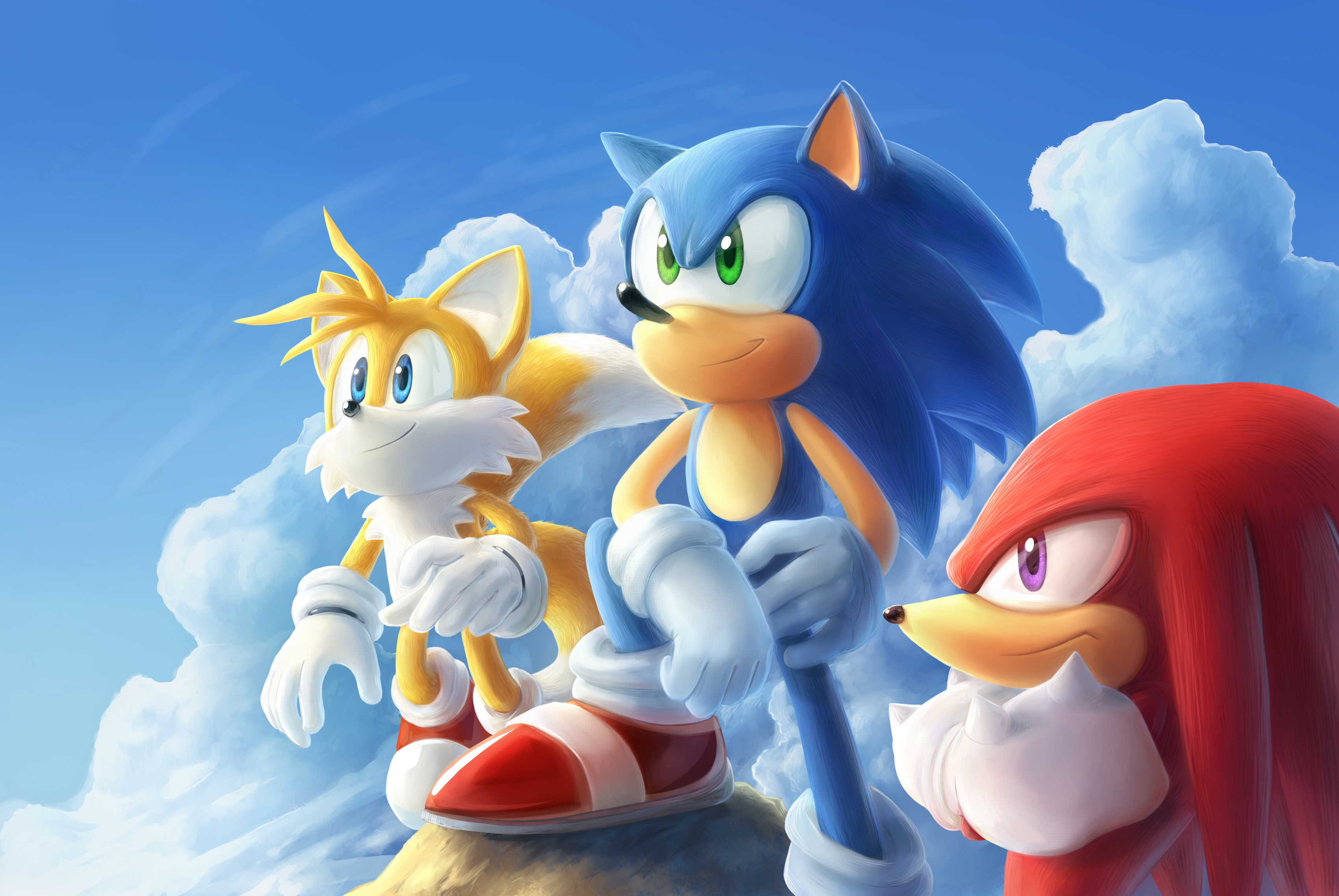 Team Sonic Wallpaper