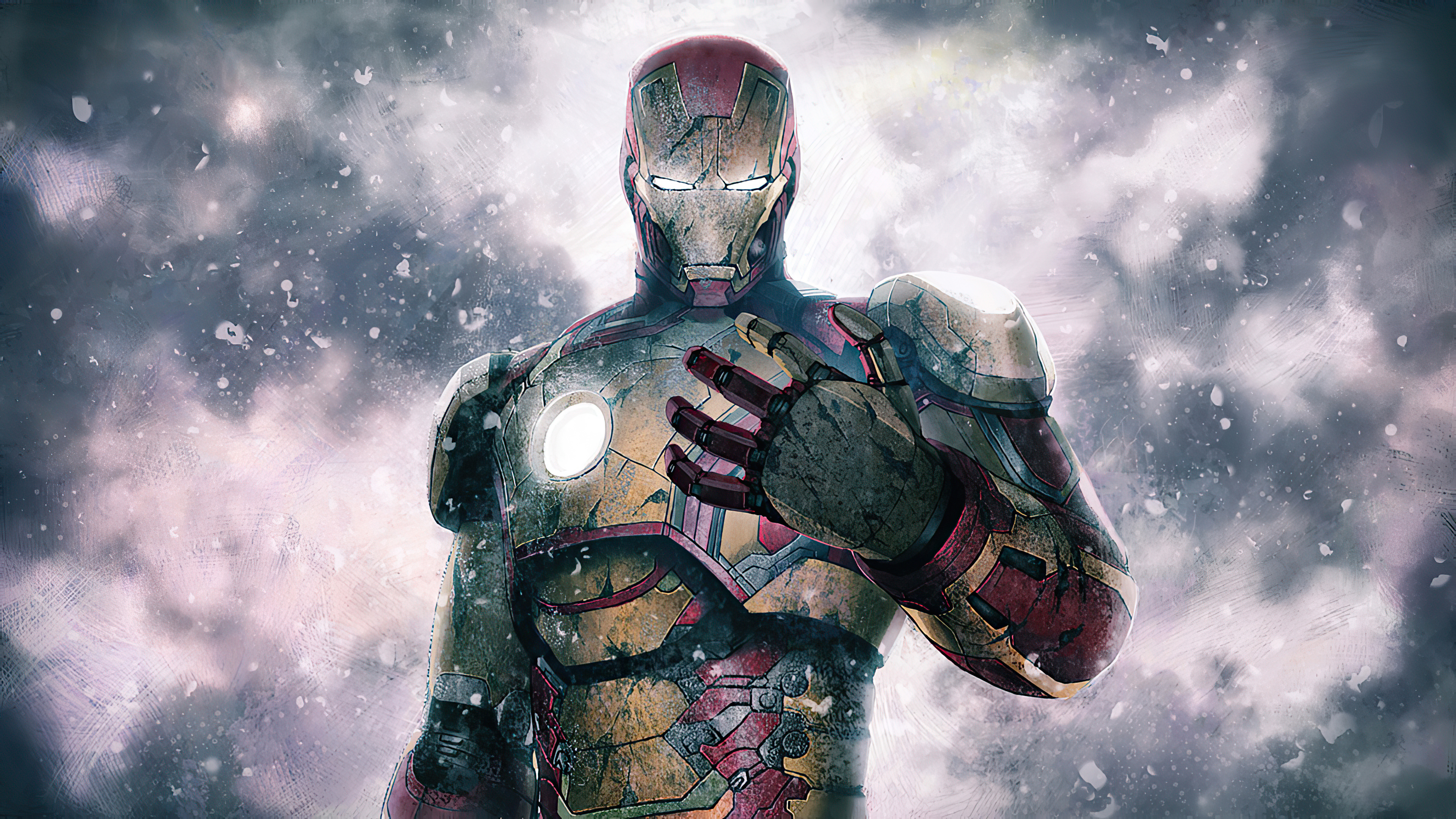 iron man in the snow - Zoom Comics – Exceptional Comic Book Wallpapers