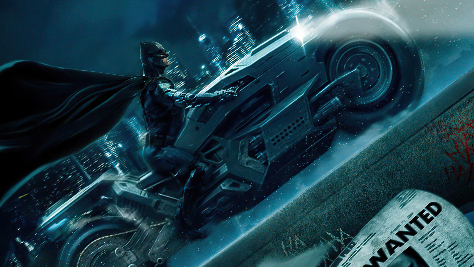 Batman going up a building on a motorcycle - Zoom Comics – Exceptional ...