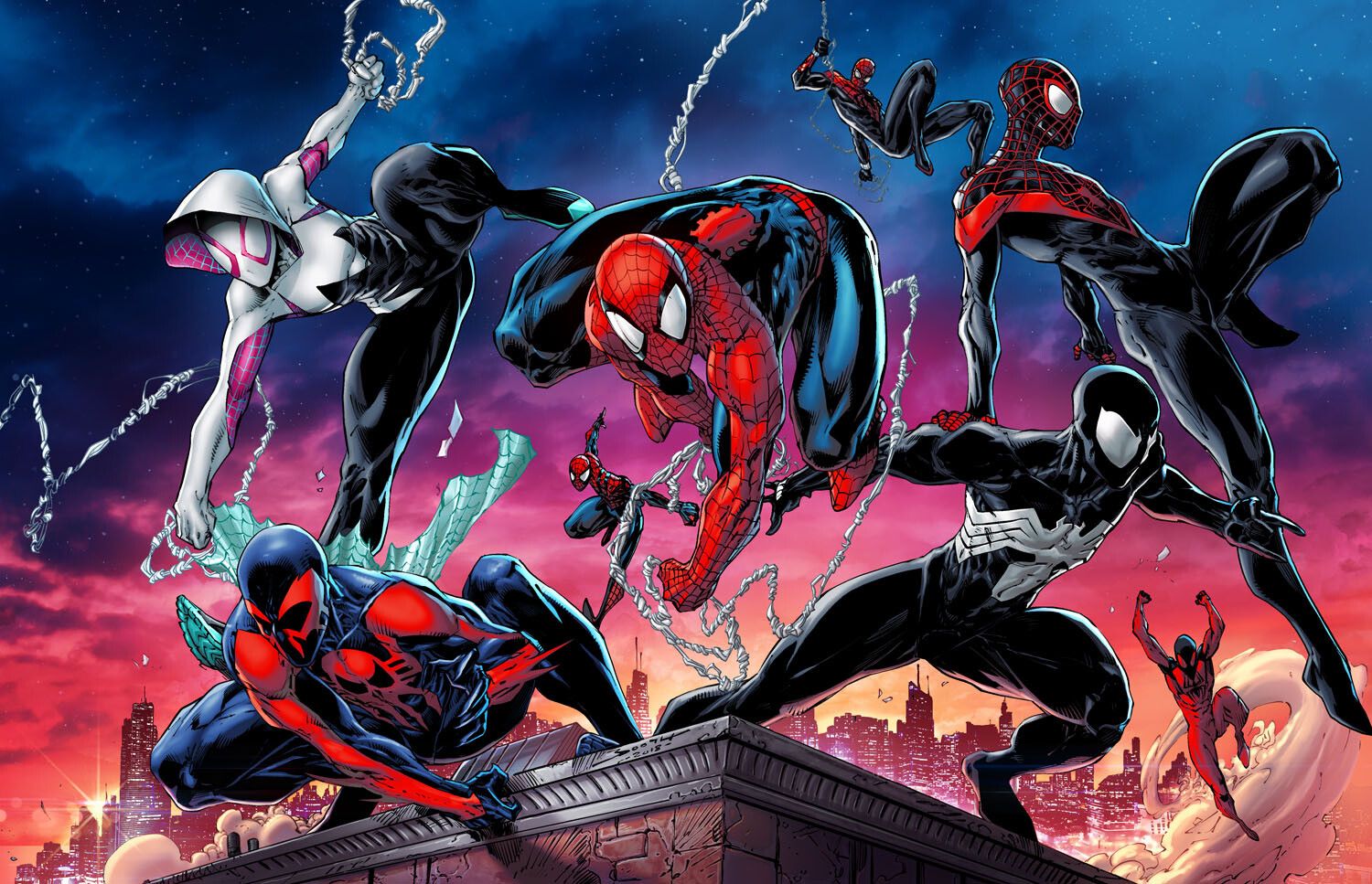 Spiderverse by Jeremy Roberts & Brett Booth - Zoom Comics – Exceptional ...