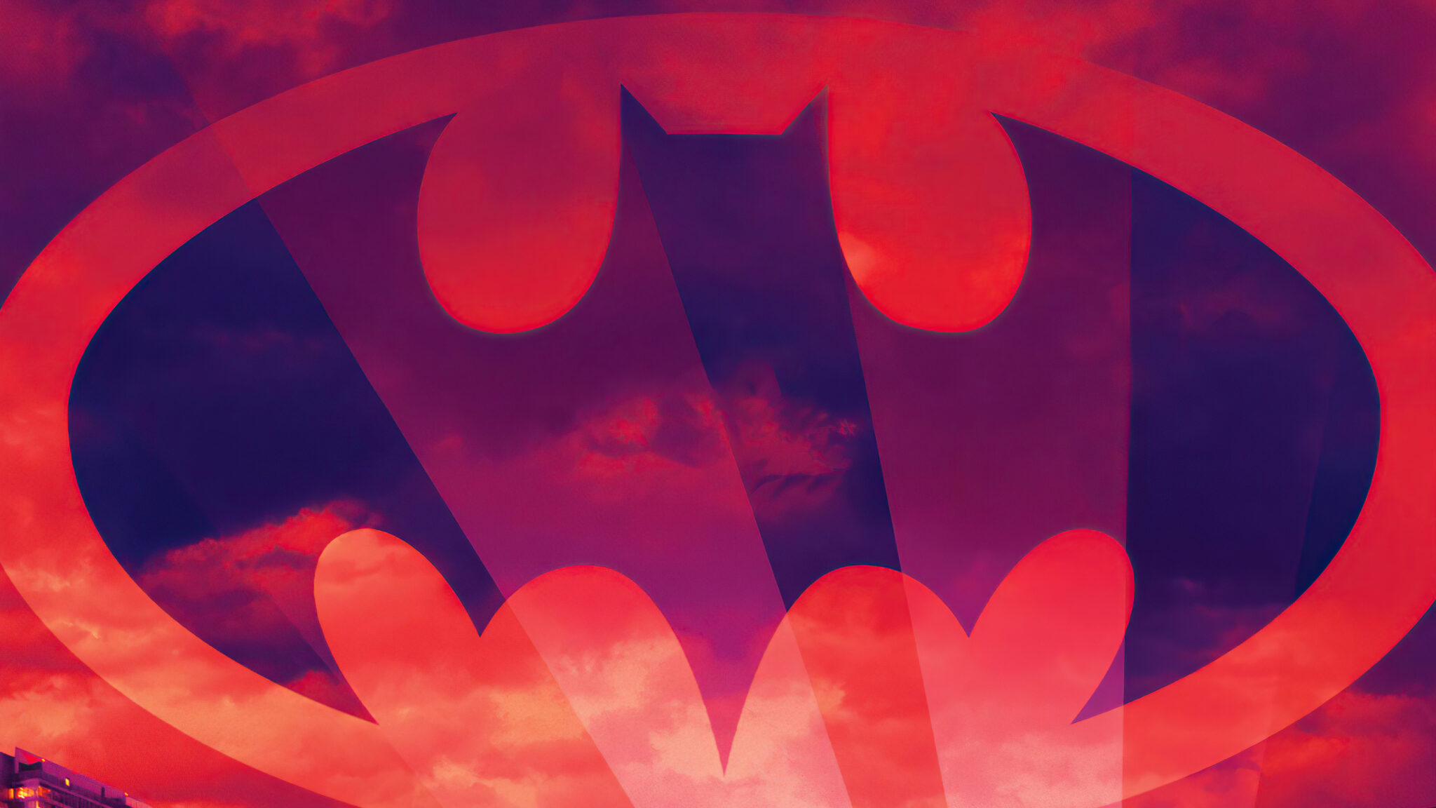 Red Bat Symbol - Zoom Comics – Exceptional Comic Book Wallpapers