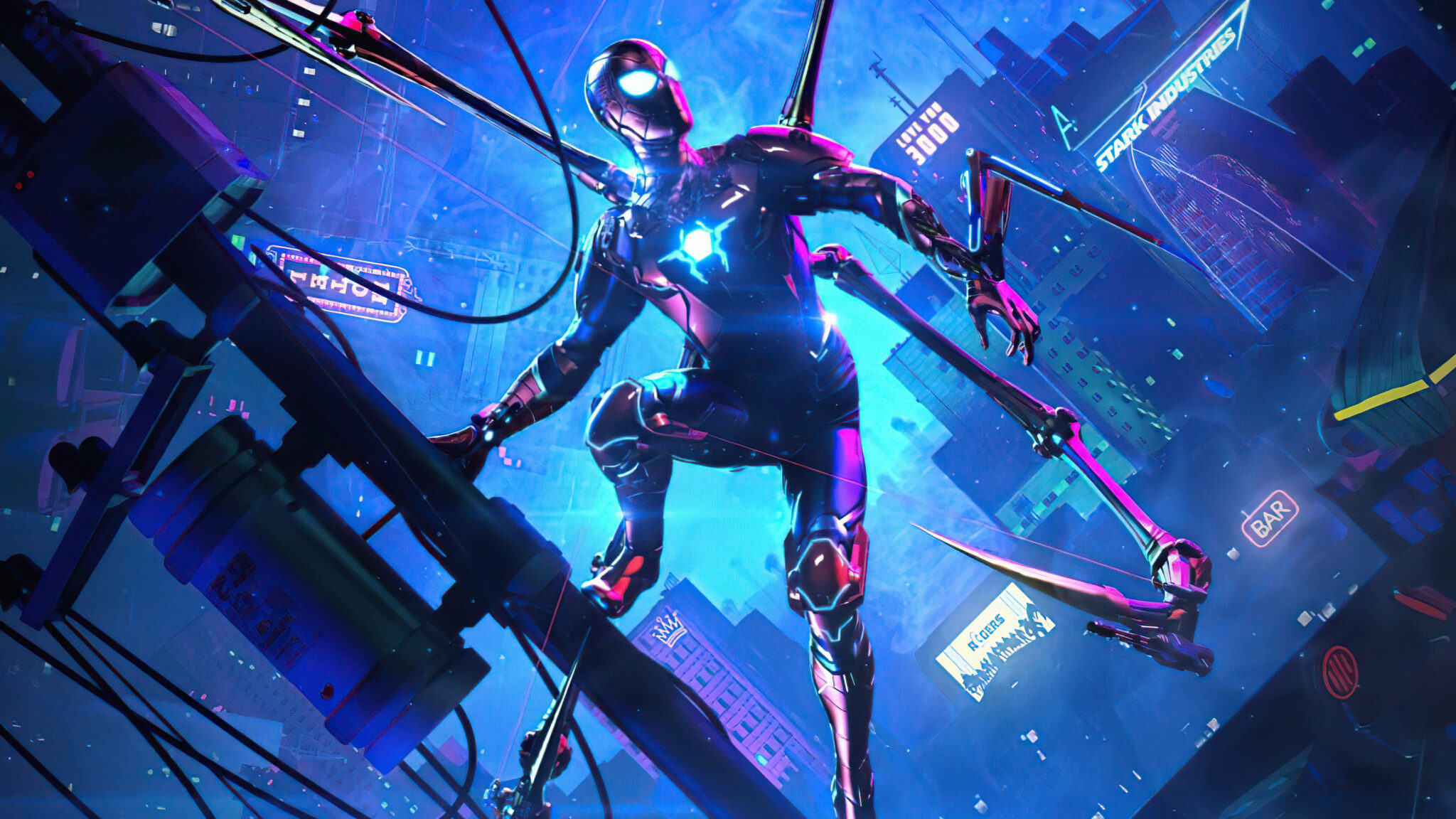 Cyborg Spider-man - Zoom Comics – Exceptional Comic Book Wallpapers