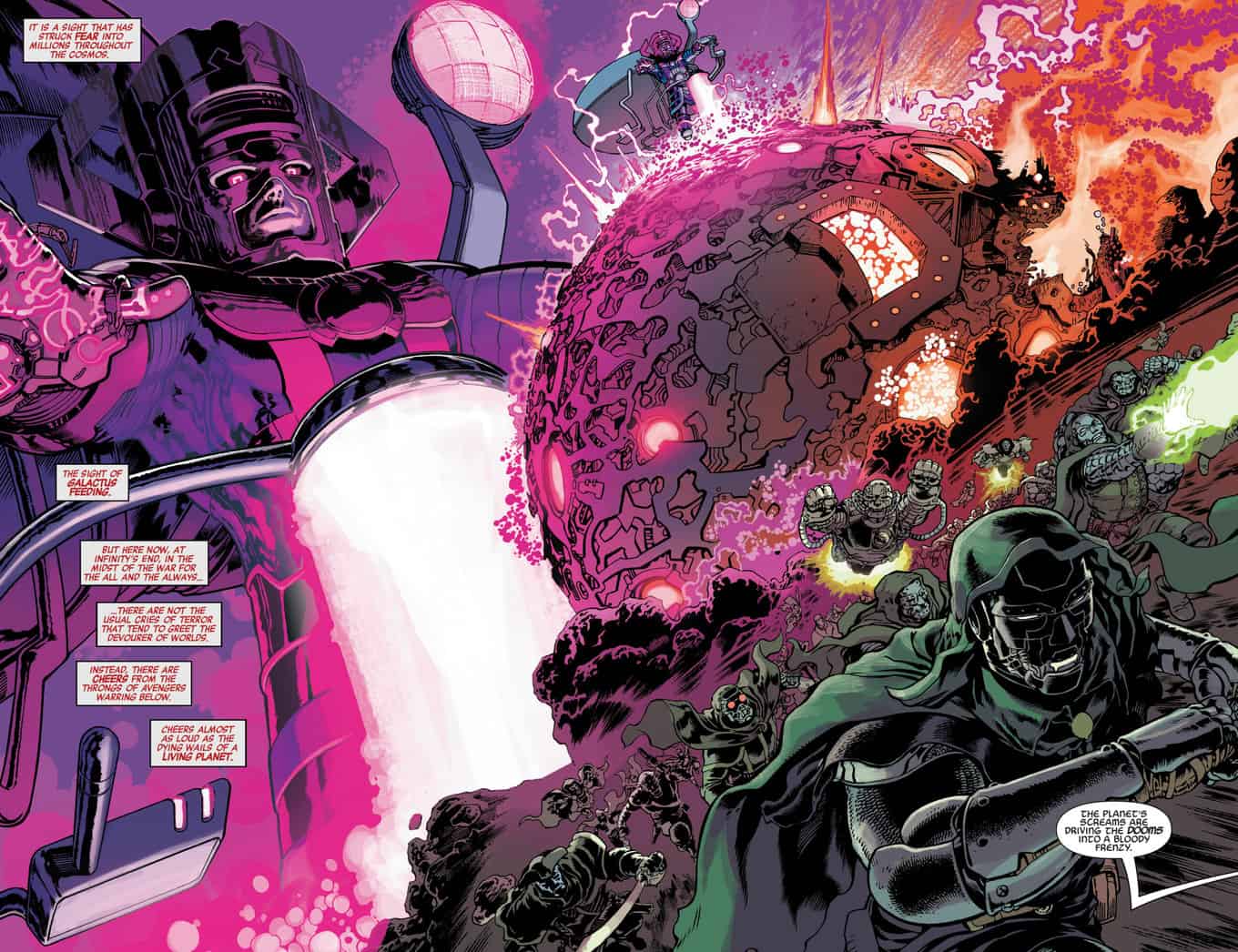 Galactus Strikes! - Zoom Comics – Exceptional Comic Book Wallpapers