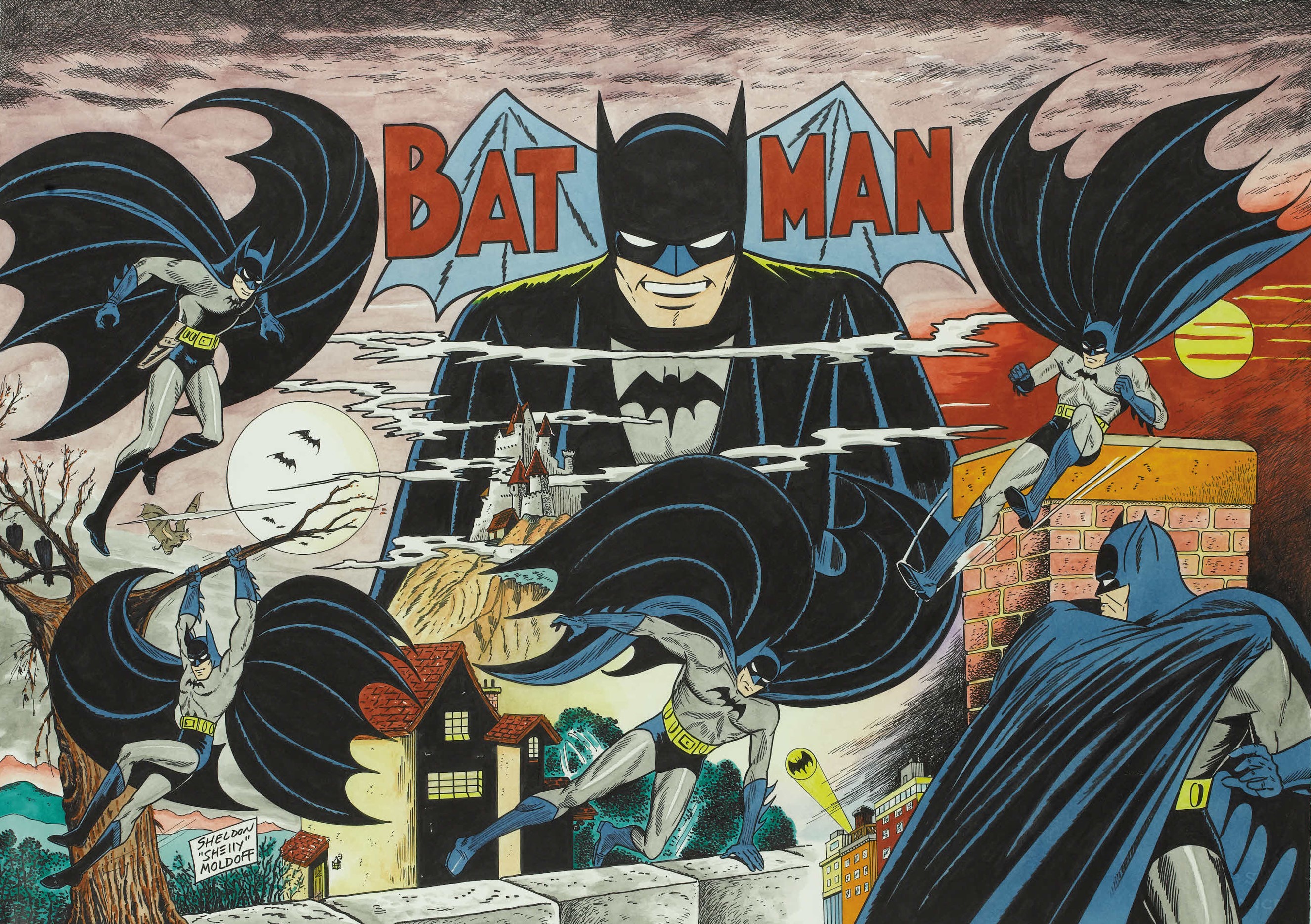 “Batman: The Beginning #1” by Sheldon Moldoff - Zoom Comics ...