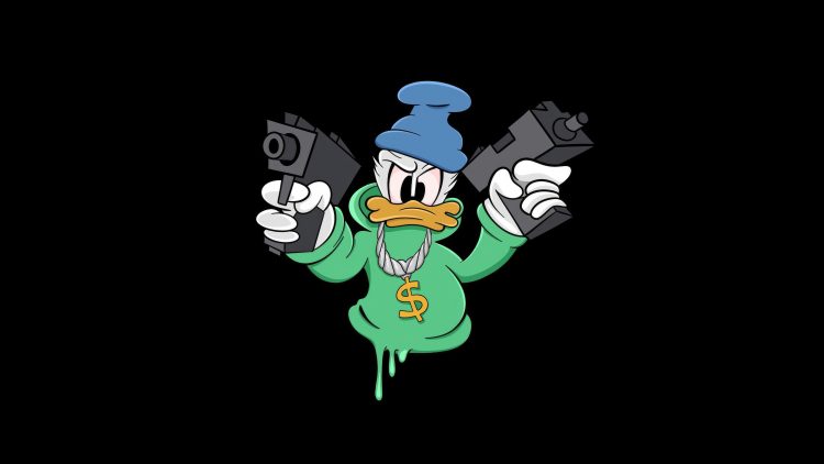 Gangster Donald Duck - Zoom Comics – Exceptional Comic Book Wallpapers