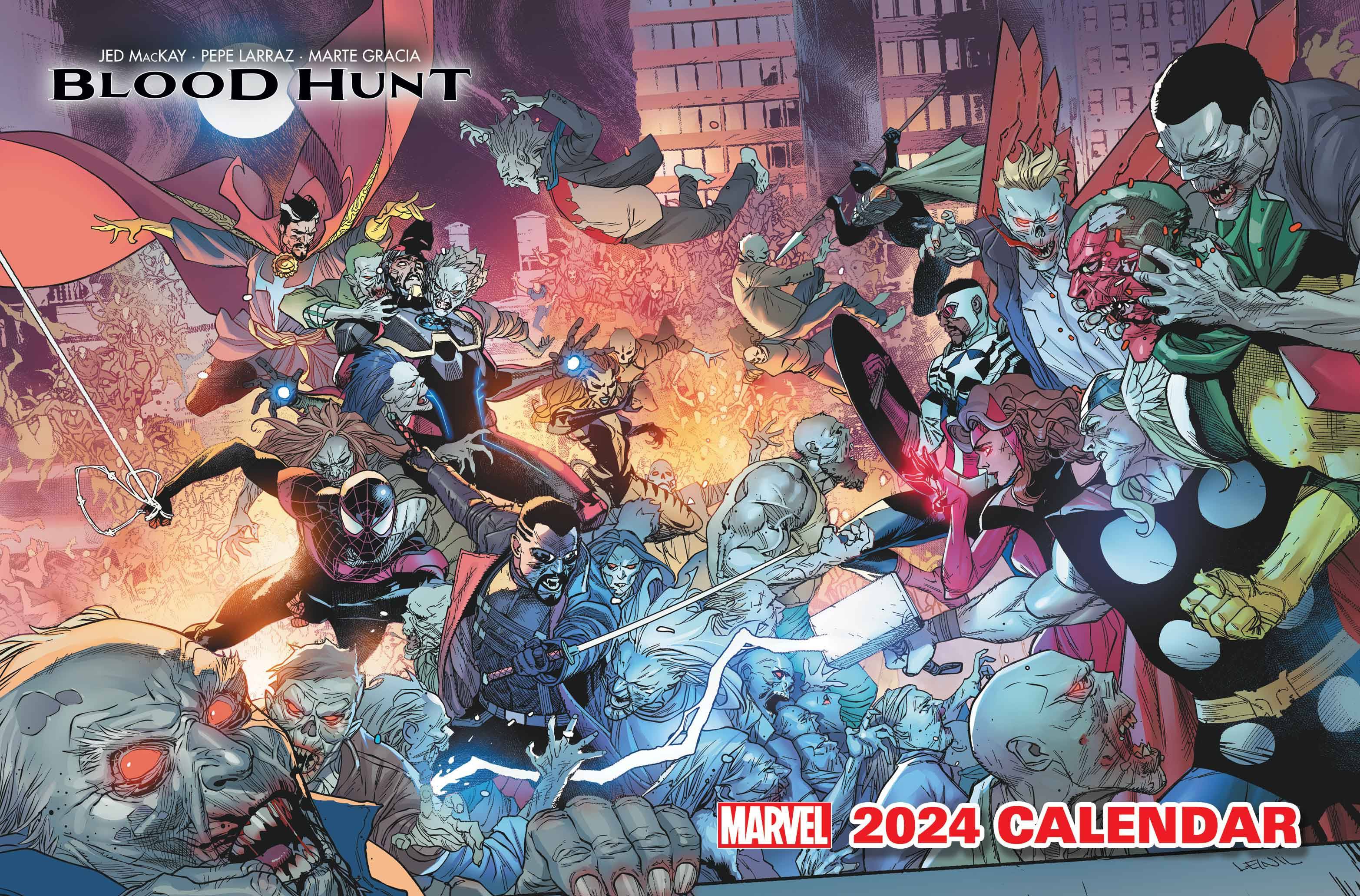 MARVEL 2024 CALENDAR - Zoom Comics – Exceptional Comic Book Wallpapers
