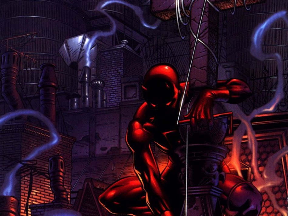 Daredevil Draped over a cross – Zoom Comics – Exceptional Comic Book ...