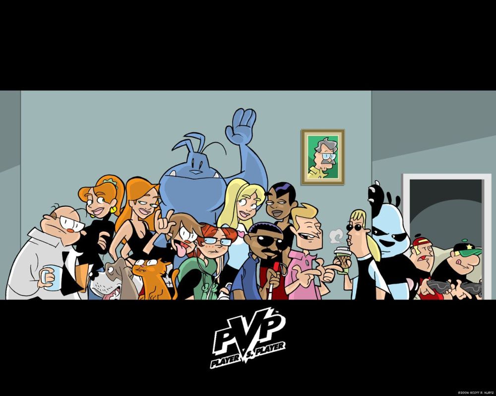 PVP Cast – Zoom Comics – Exceptional Comic Book Wallpapers