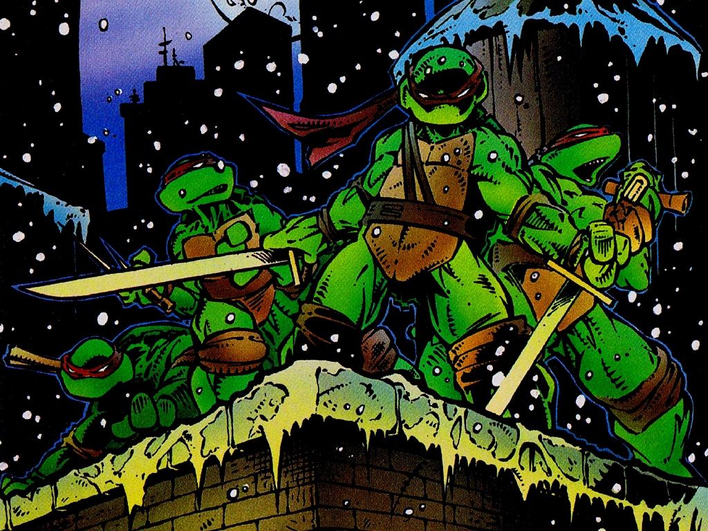 The Teenage Mutant Turtles in the snow – Zoom Comics – Exceptional ...