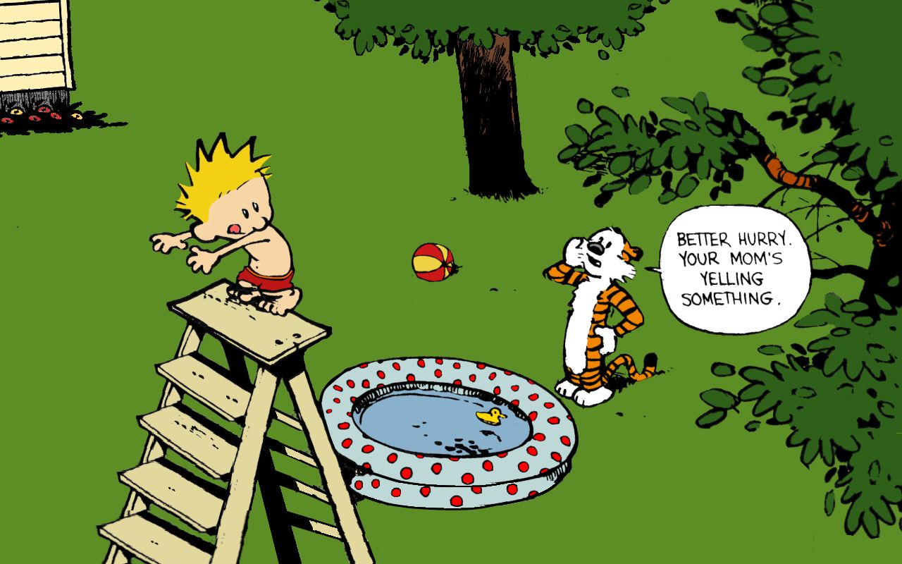 calvin and hobbes – moms yelling something – Zoom Comics – Exceptional ...