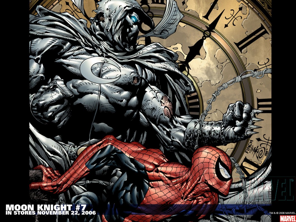 moon knight and spider-man | Zoom Comics - Daily Comic Book Wallpapers