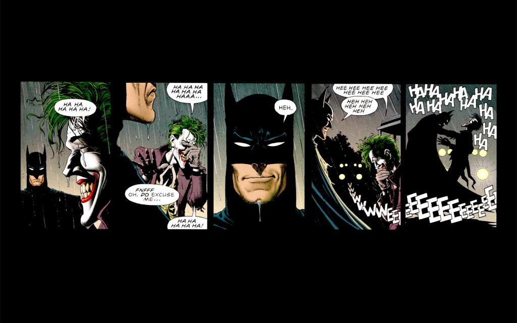 batman and joker share a laugh – Zoom Comics – Exceptional Comic Book ...