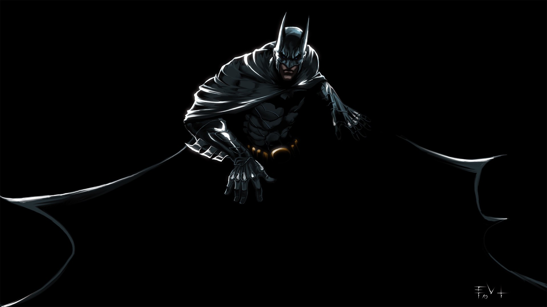 batman spreads his cape – Zoom Comics – Exceptional Comic Book Wallpapers