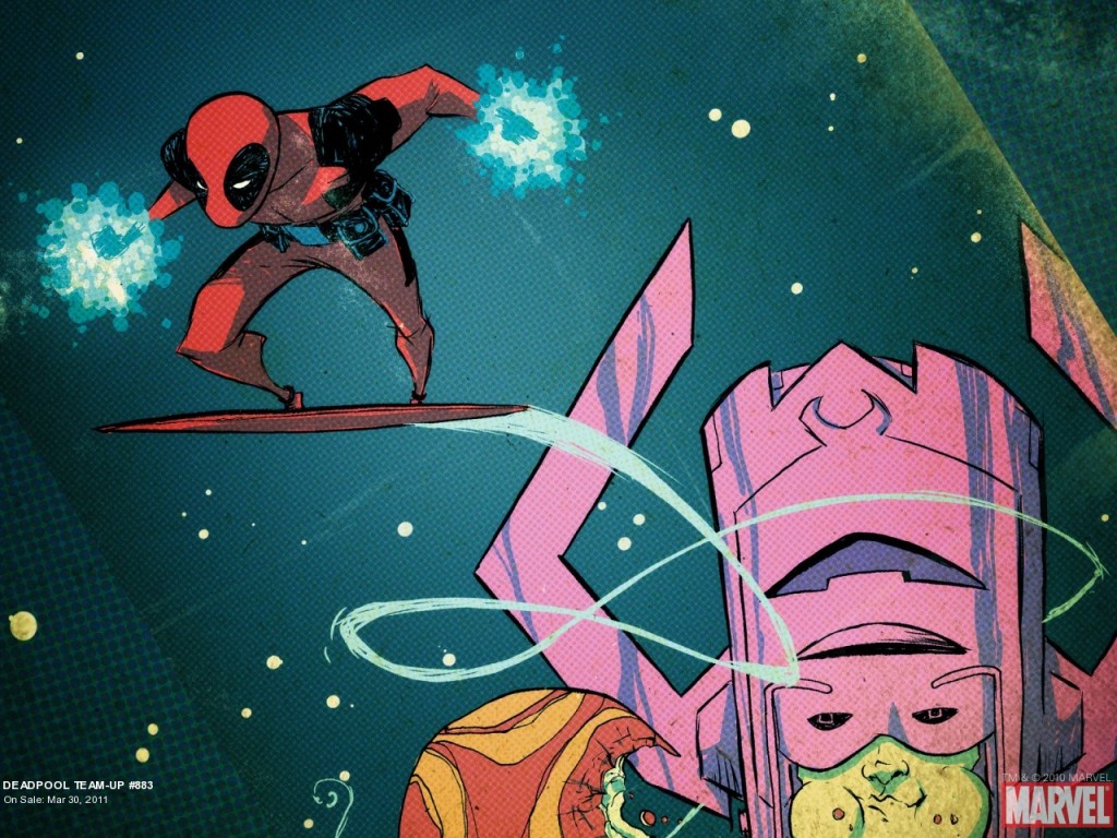 deadpool and galactus – Zoom Comics – Exceptional Comic Book Wallpapers