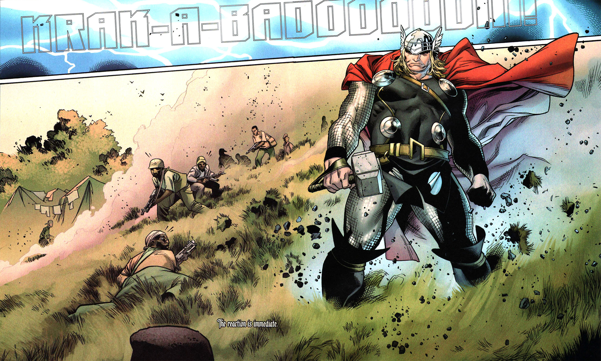 Thor – Krakabooooom – Zoom Comics – Exceptional Comic Book Wallpapers