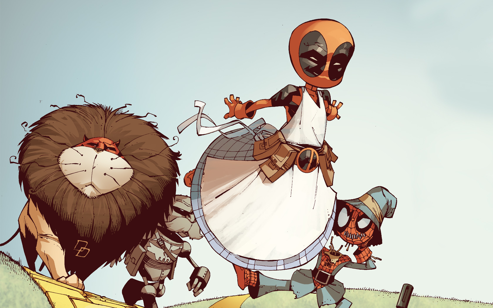 Deadpool in the Wizard of Oz – Zoom Comics – Exceptional Comic Book ...