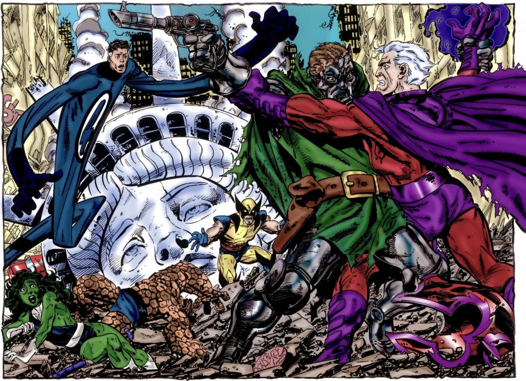 Dr Doom vs Magneto – Zoom Comics – Exceptional Comic Book Wallpapers