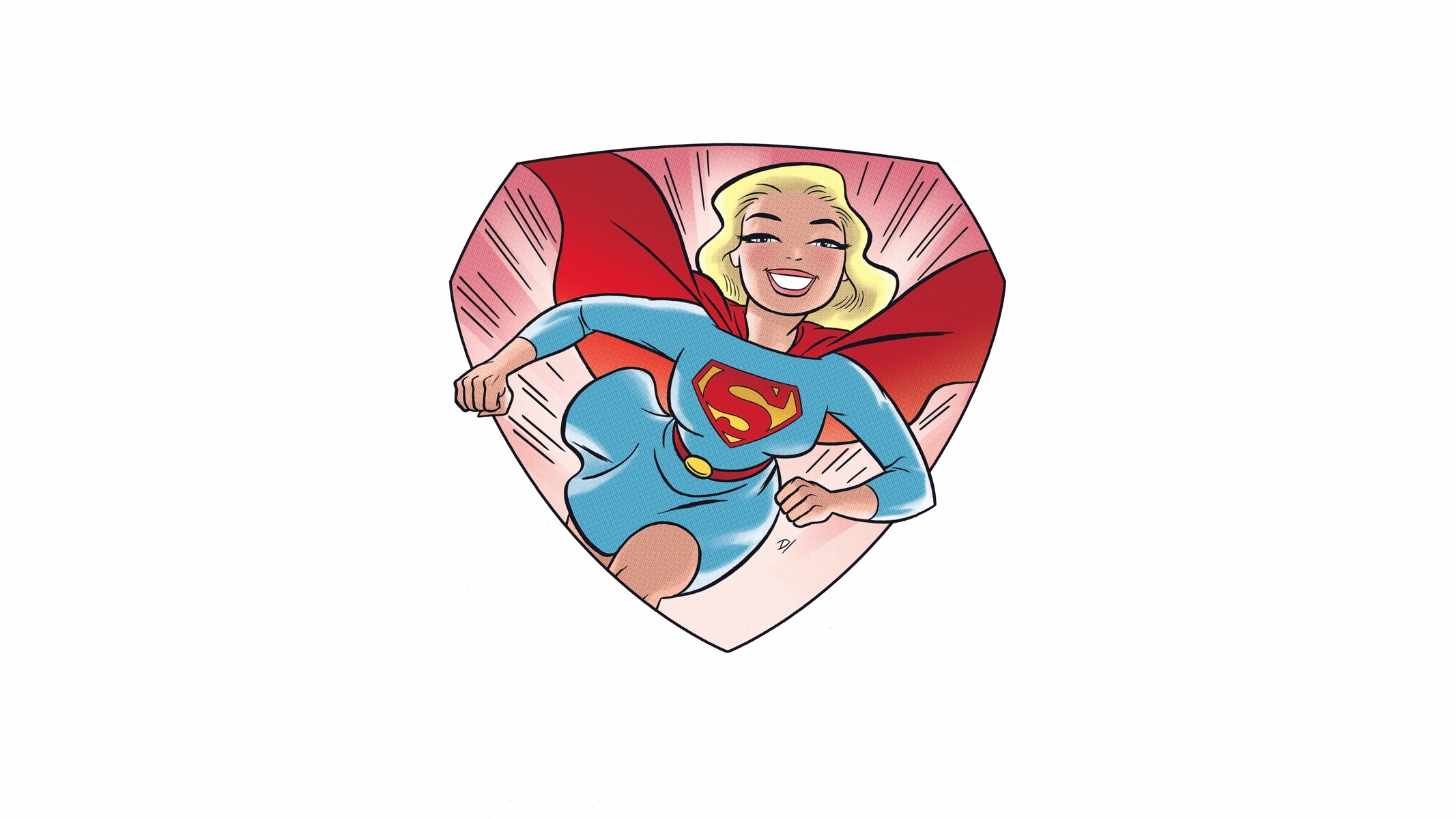 Retro Supergirl – Zoom Comics – Exceptional Comic Book Wallpapers