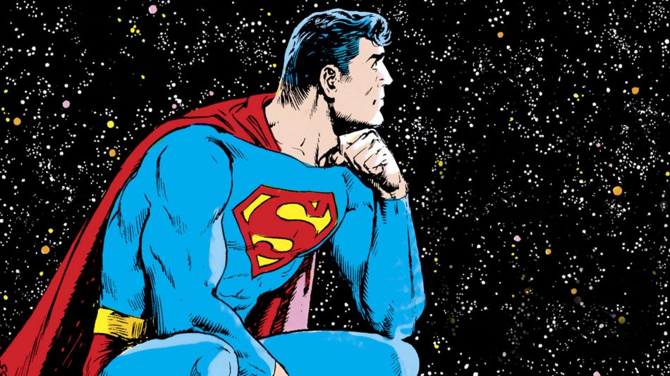 Superman thinking – Zoom Comics – Exceptional Comic Book Wallpapers