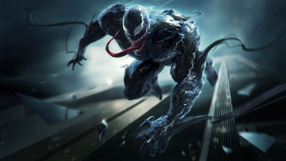 Venom leaps – Zoom Comics – Exceptional Comic Book Wallpapers