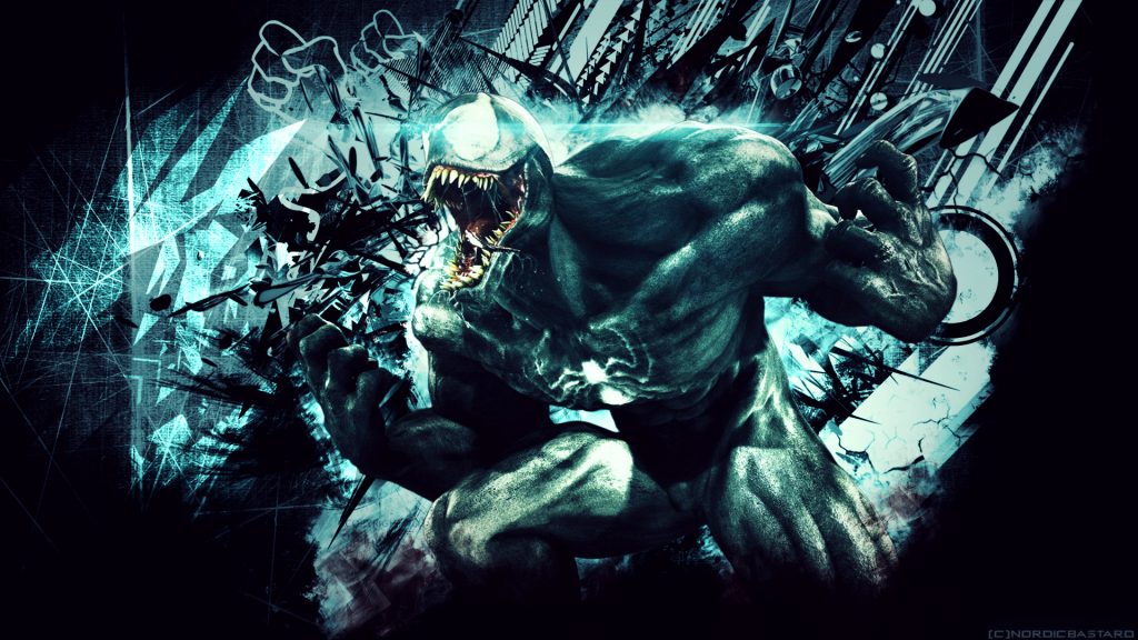 venom in lights – Zoom Comics – Exceptional Comic Book Wallpapers