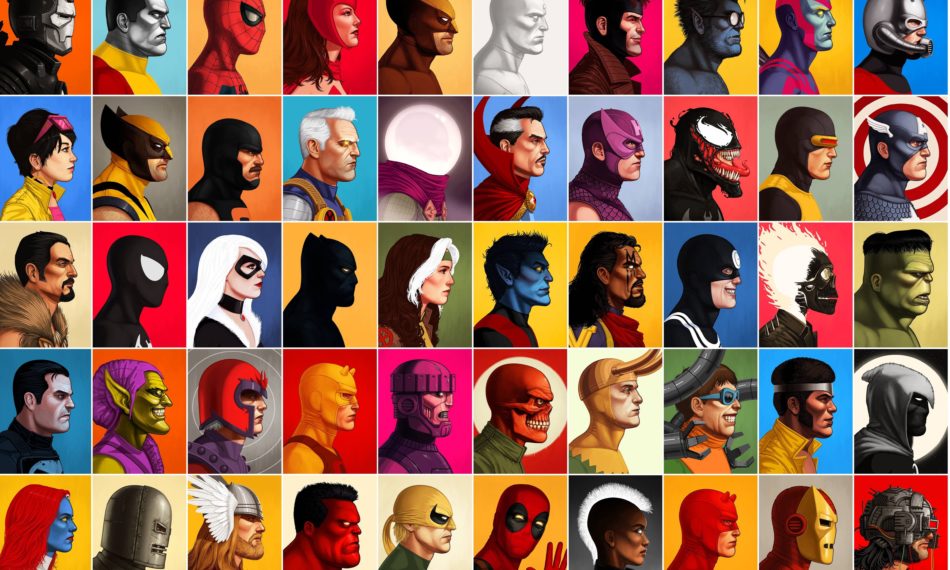 Marvel Faces – Zoom Comics – Exceptional Comic Book Wallpapers